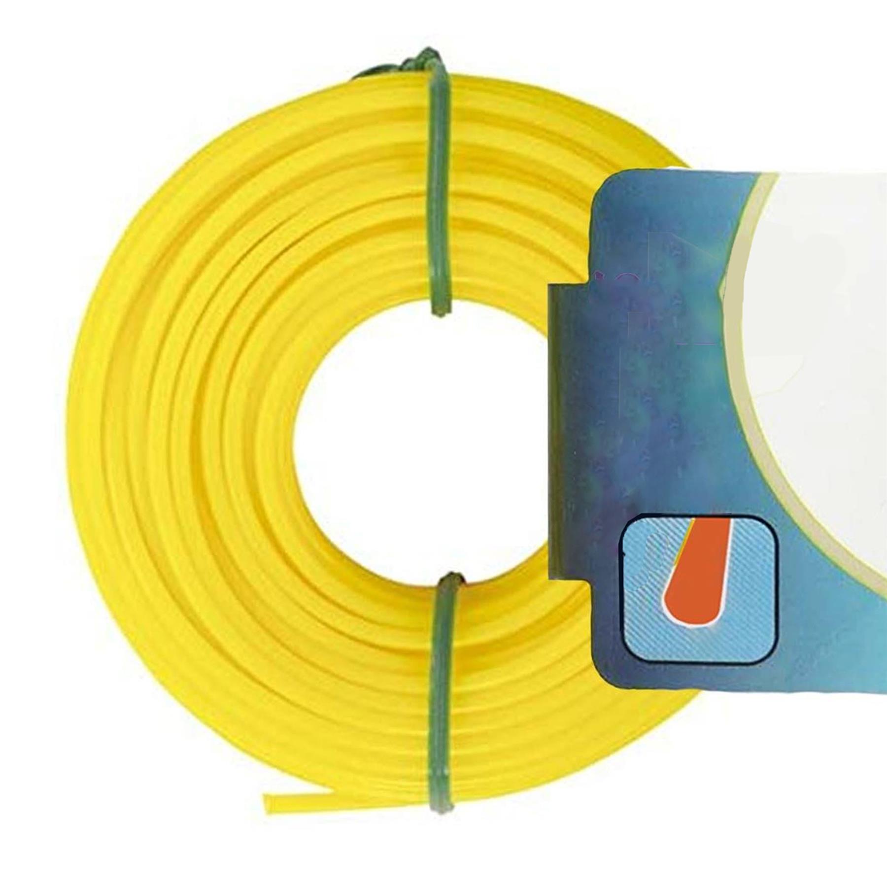 Nylon Strimmer Line, Cord Wire 1.25mm/1.5mm/3.0mm Universal Grass ...