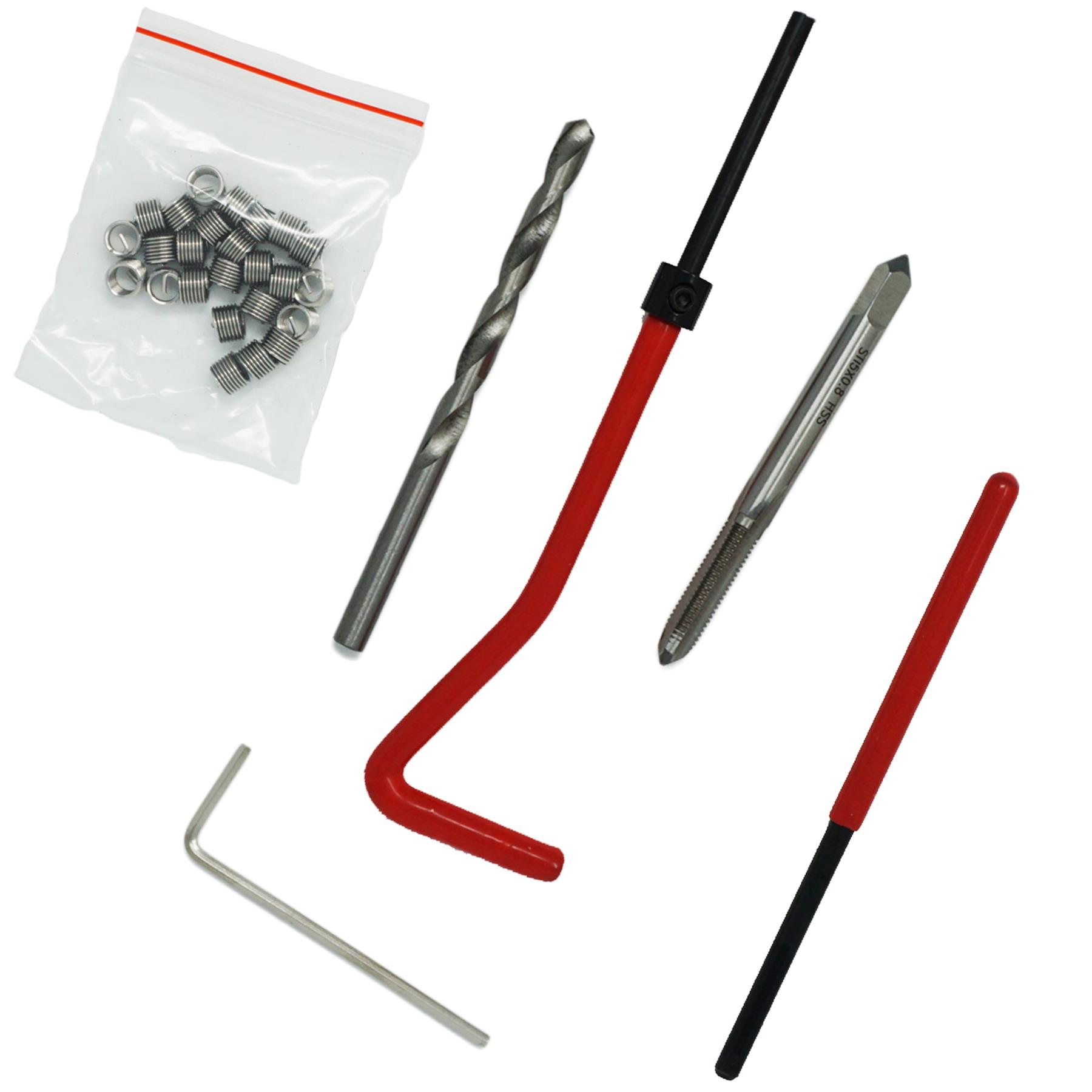 METRIC Helicoil Thread Repair Kit M5 M6 M8 M10 M12 Insert Tool&Twist ...
