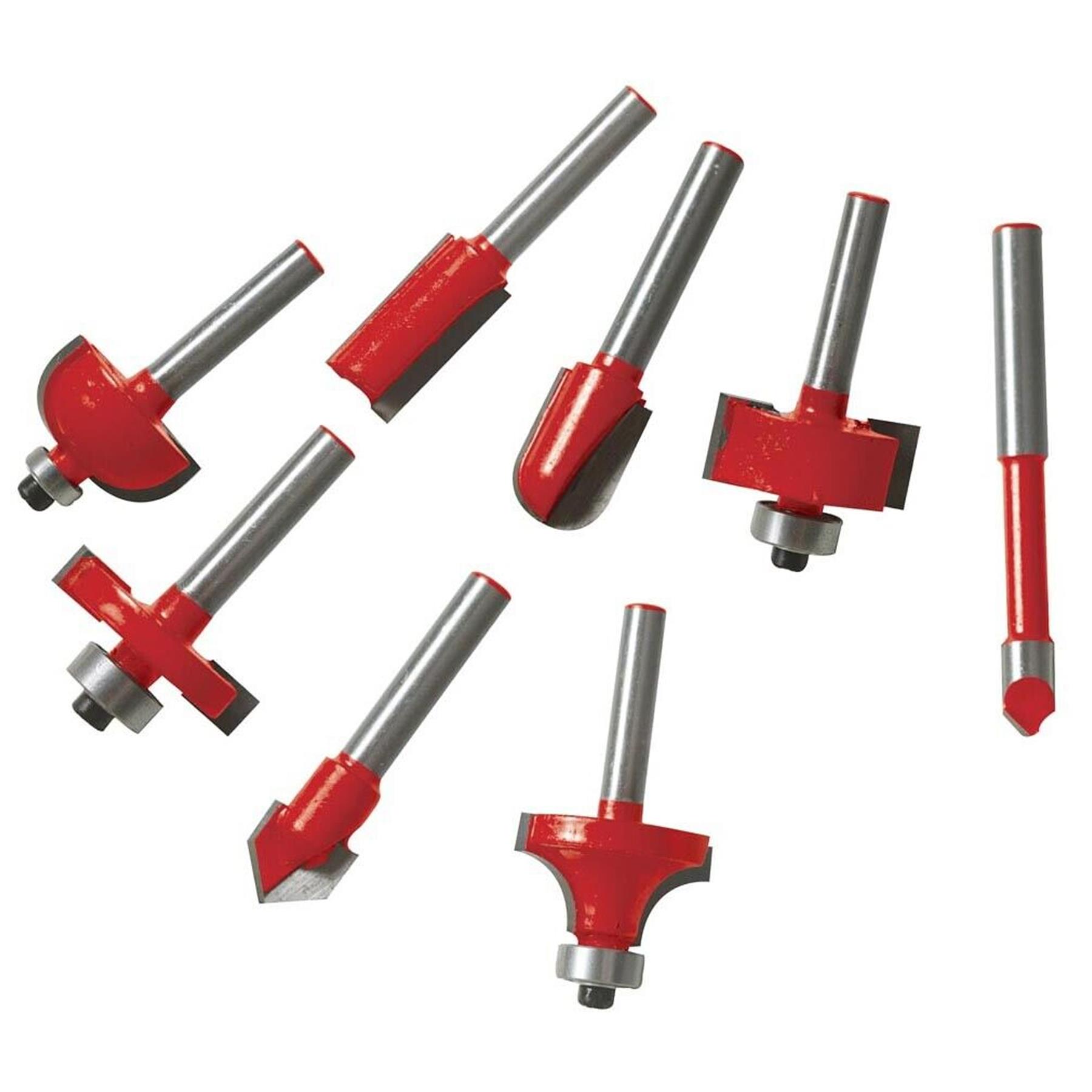 Router Cutter Bit Straight Template Flush Rebate Biscuit Metric Kitchen ...