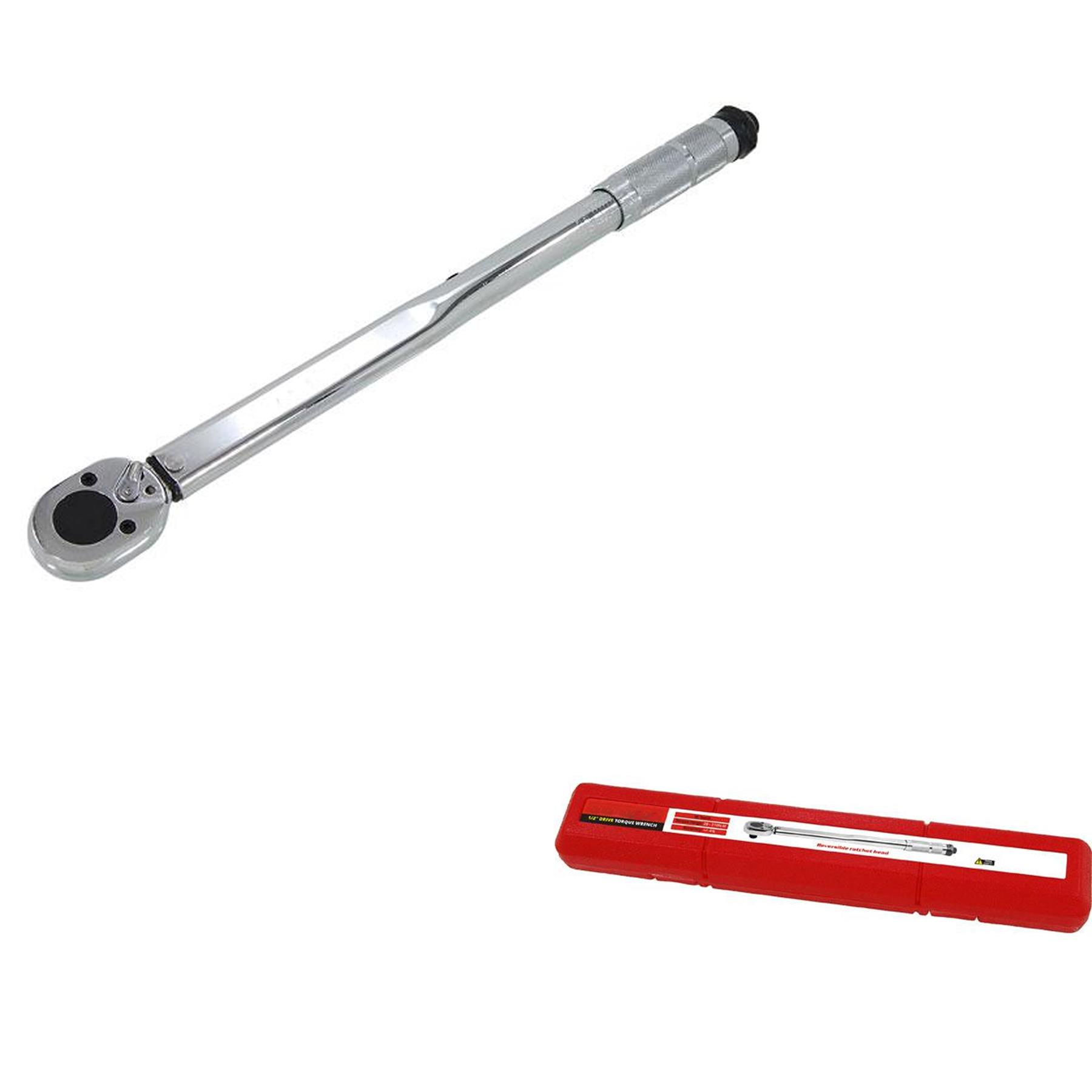 Ratcheting Torque Wrench 28-210Nm Square Drive Calibrated Torque Wrench ...
