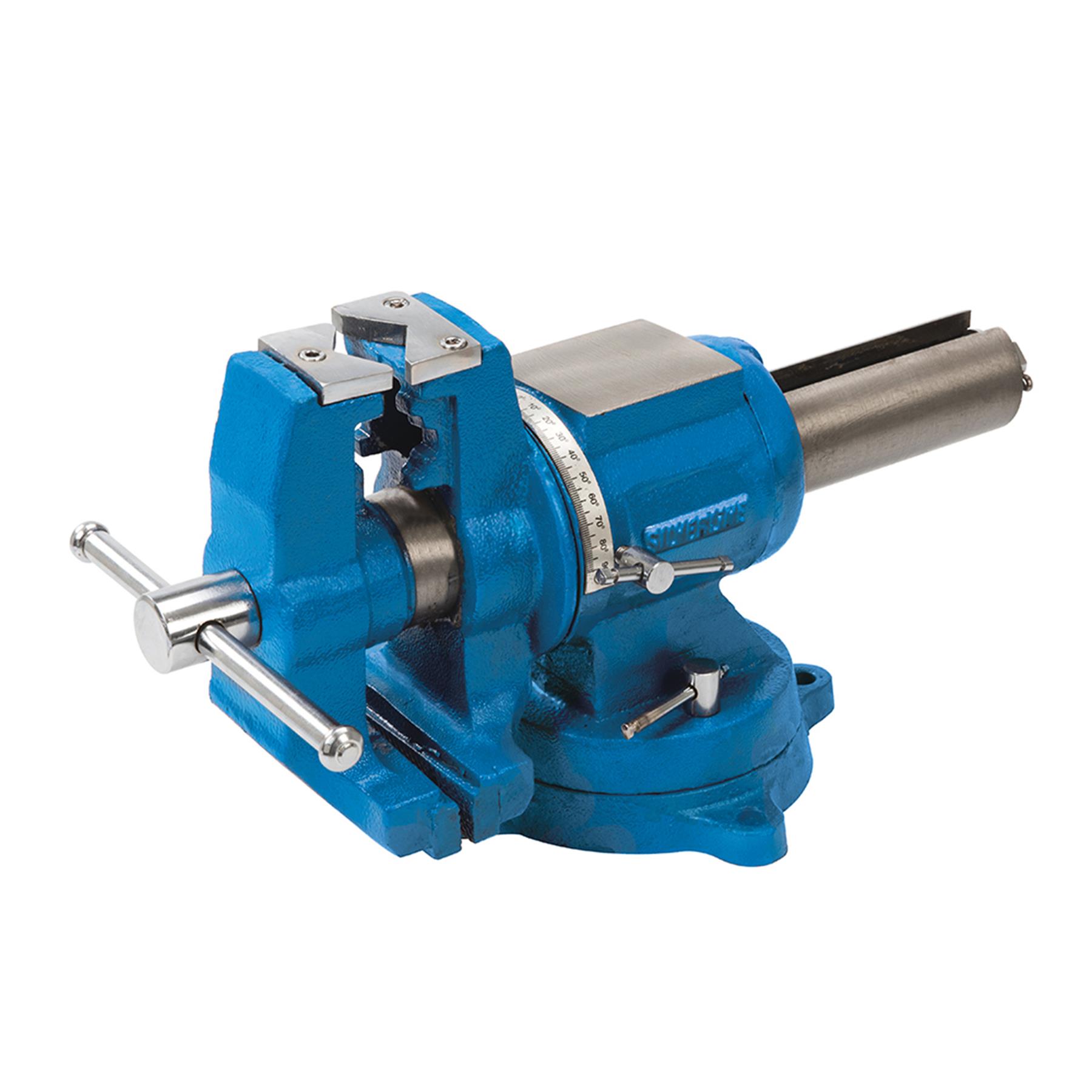 4"/5"/6" Heavy Duty Work Bench Vice Engineer Jaw Swivel Base Workshop ...