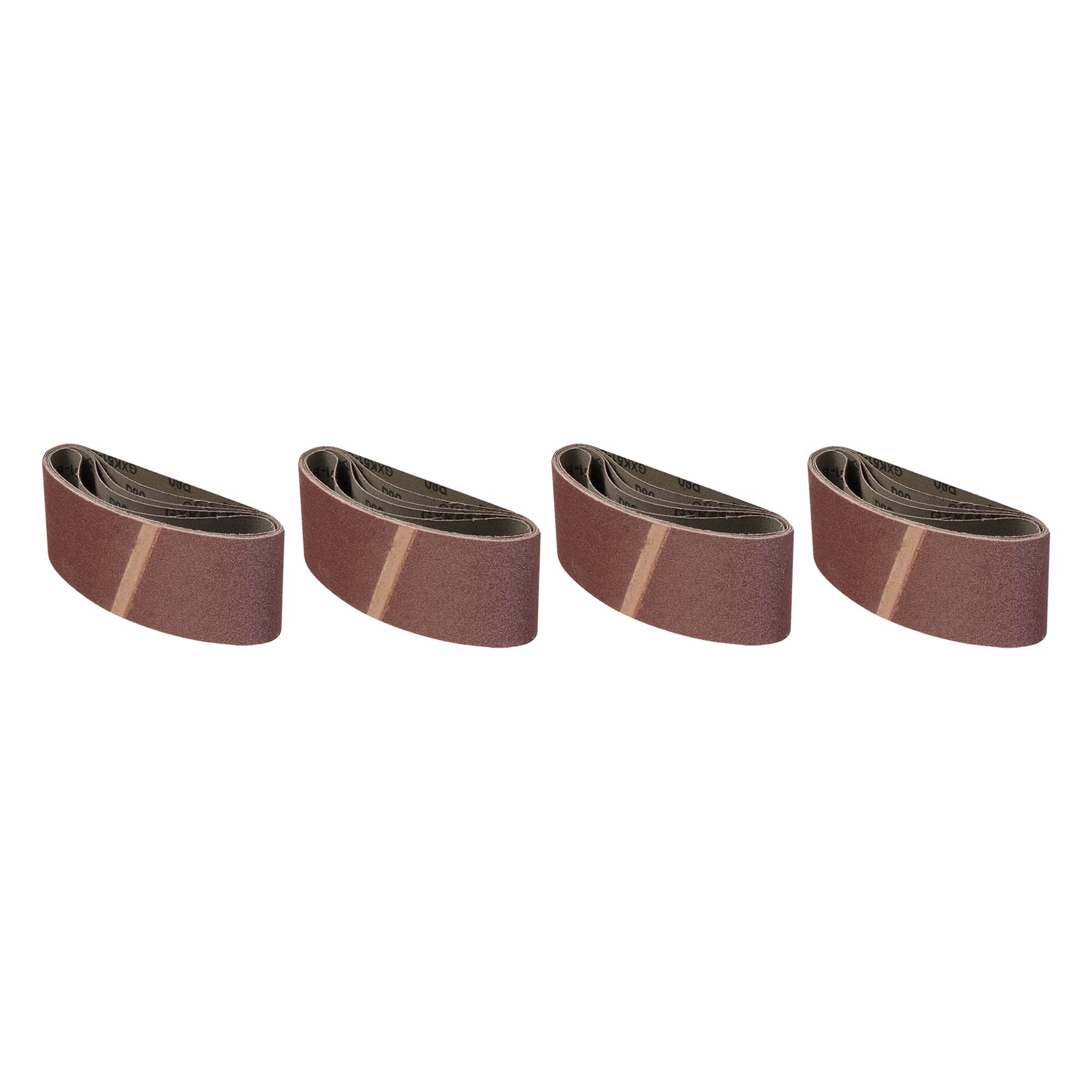 Sanding Belts Mixed 40/60/80/120 Grit 65 x 410mm Sander File Long ...