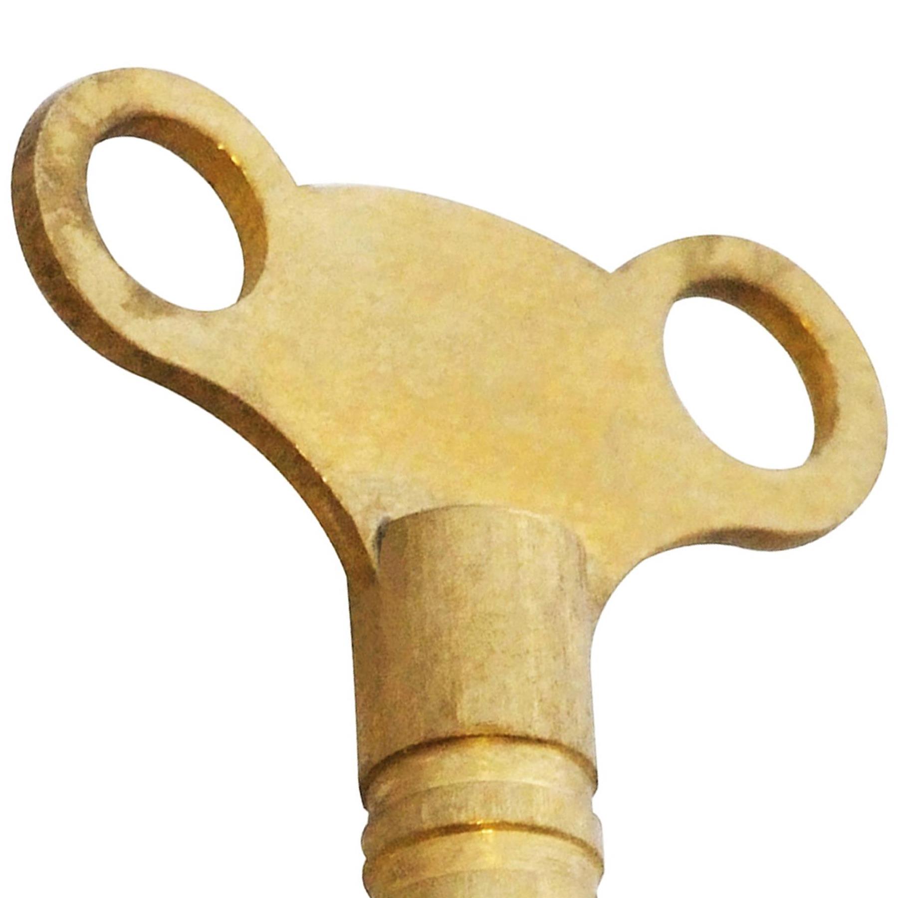 Radiator Plumbing Bleed Bleeding Key Keys Solid Brass for Venting Air ...