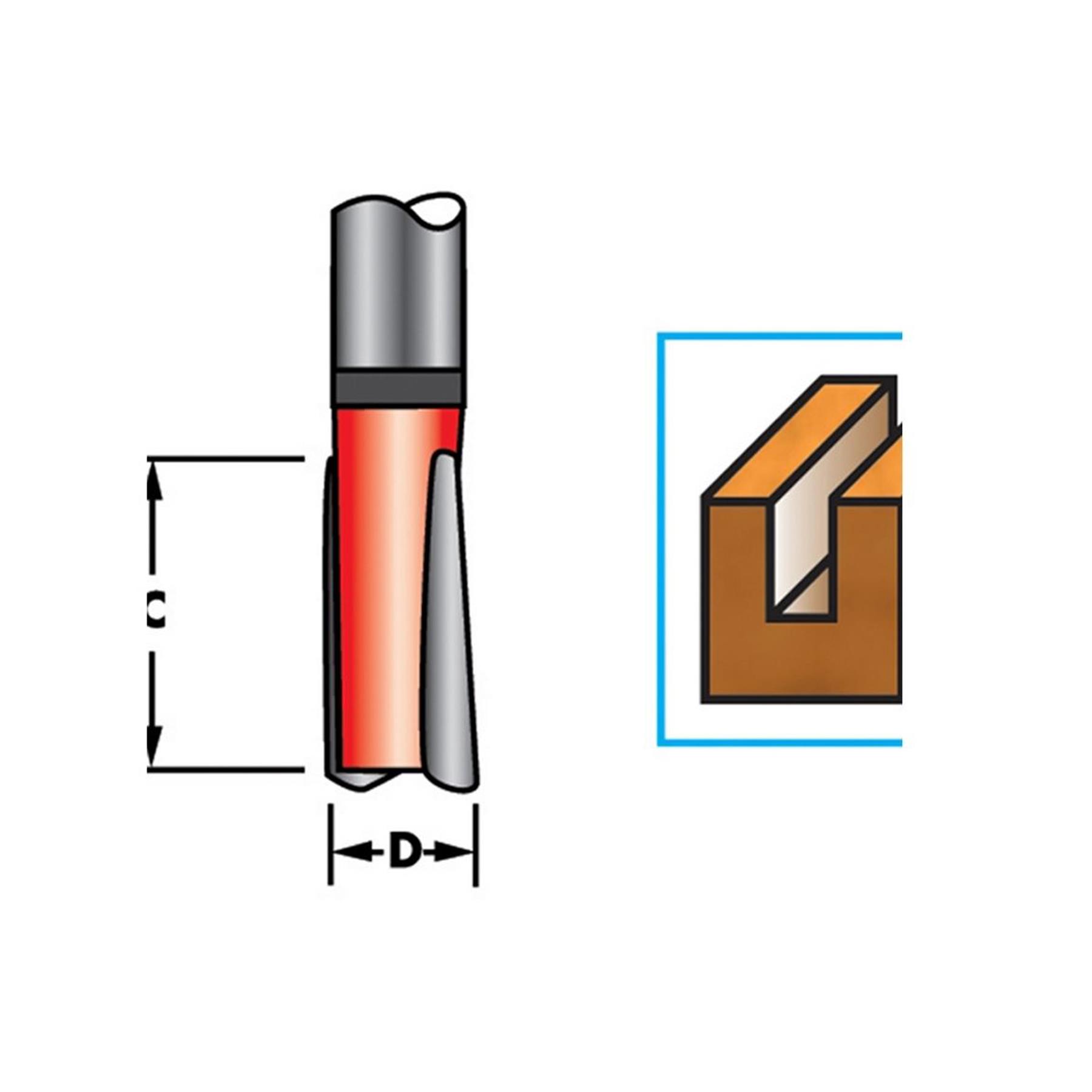 Router Cutter Bit Straight Template Flush Rebate Biscuit Metric Kitchen ...