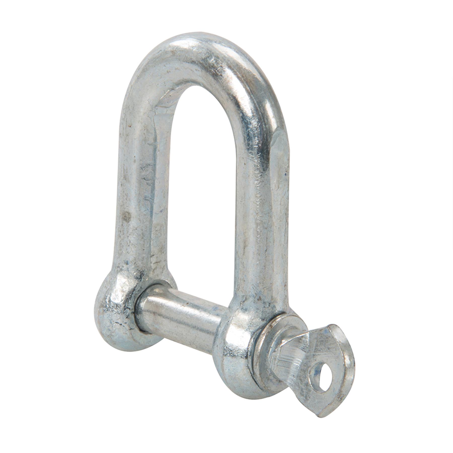 D Shackle Galvanised Steel 15MM, 17MM, 20MM, 27MM Heavy Duty Zinc ...