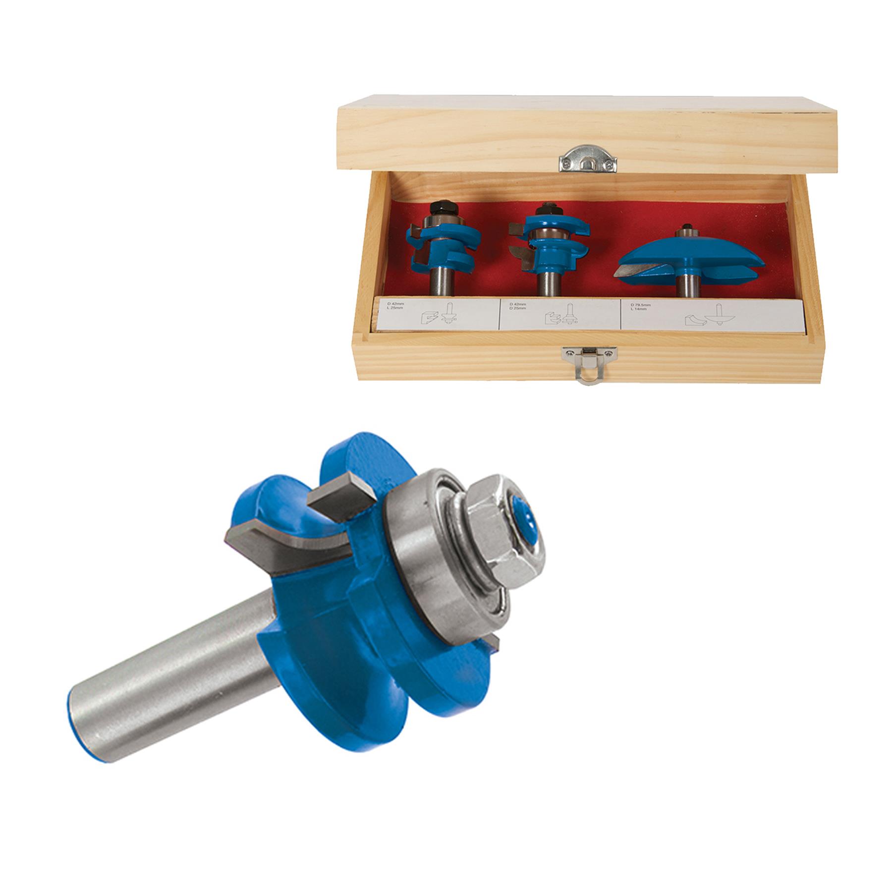 Router Cutter Bit Straight Template Flush Rebate Biscuit Metric Kitchen ...