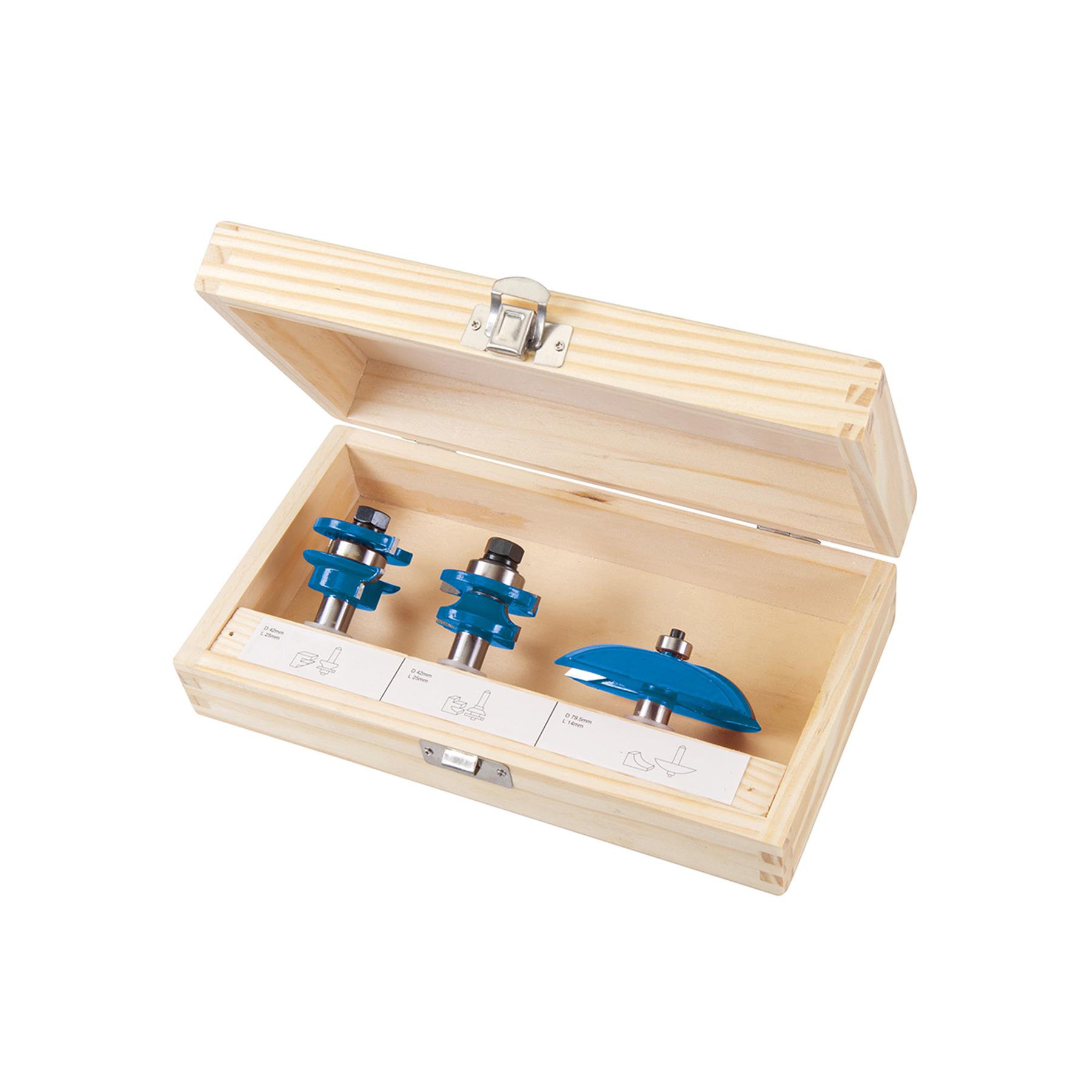 Router Cutter Bit Straight Template Flush Rebate Biscuit Metric Kitchen ...