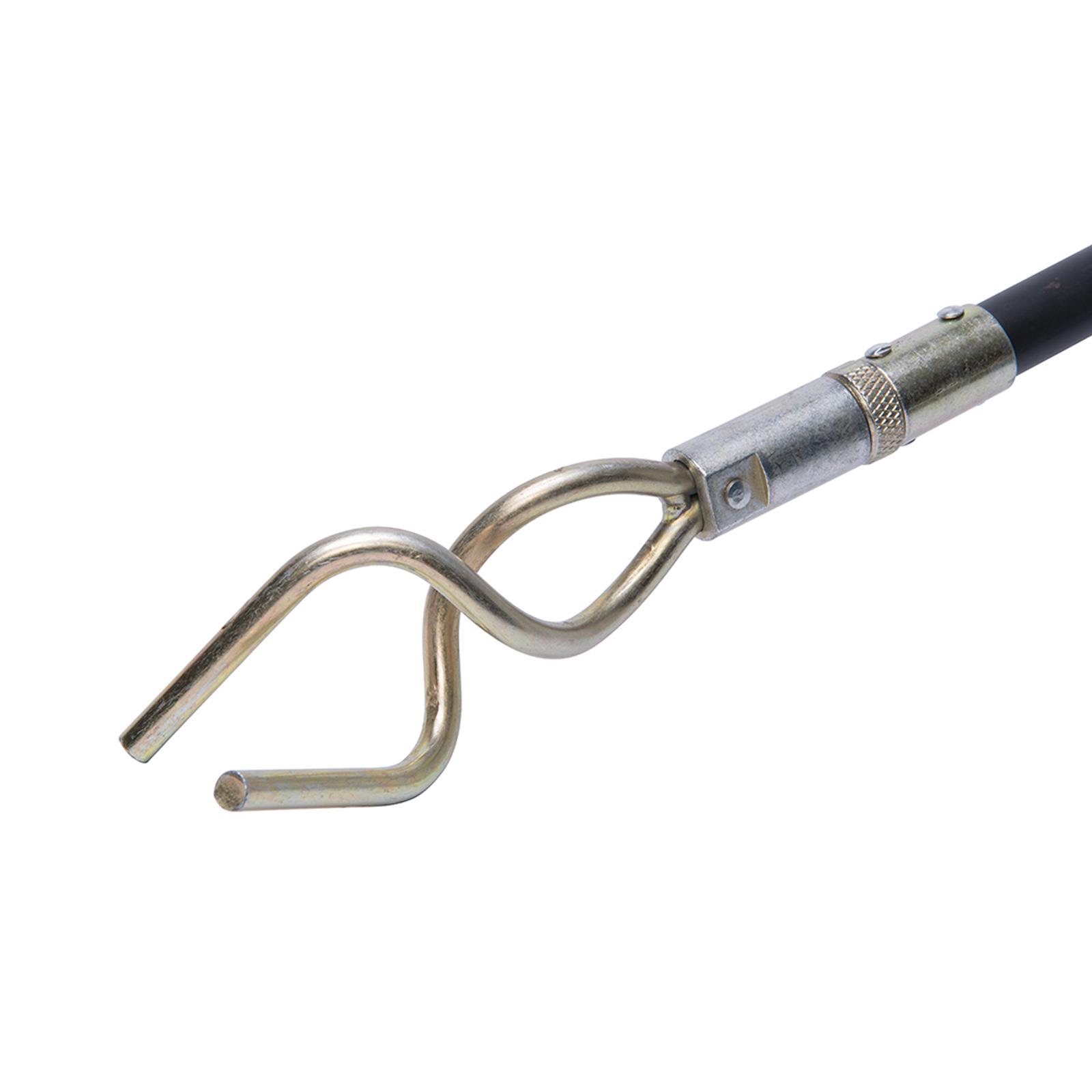 New DRAIN ROD Rods SET Flue Chimney DRAIN BRUSH Worm Screw PLUNGER Drop ...