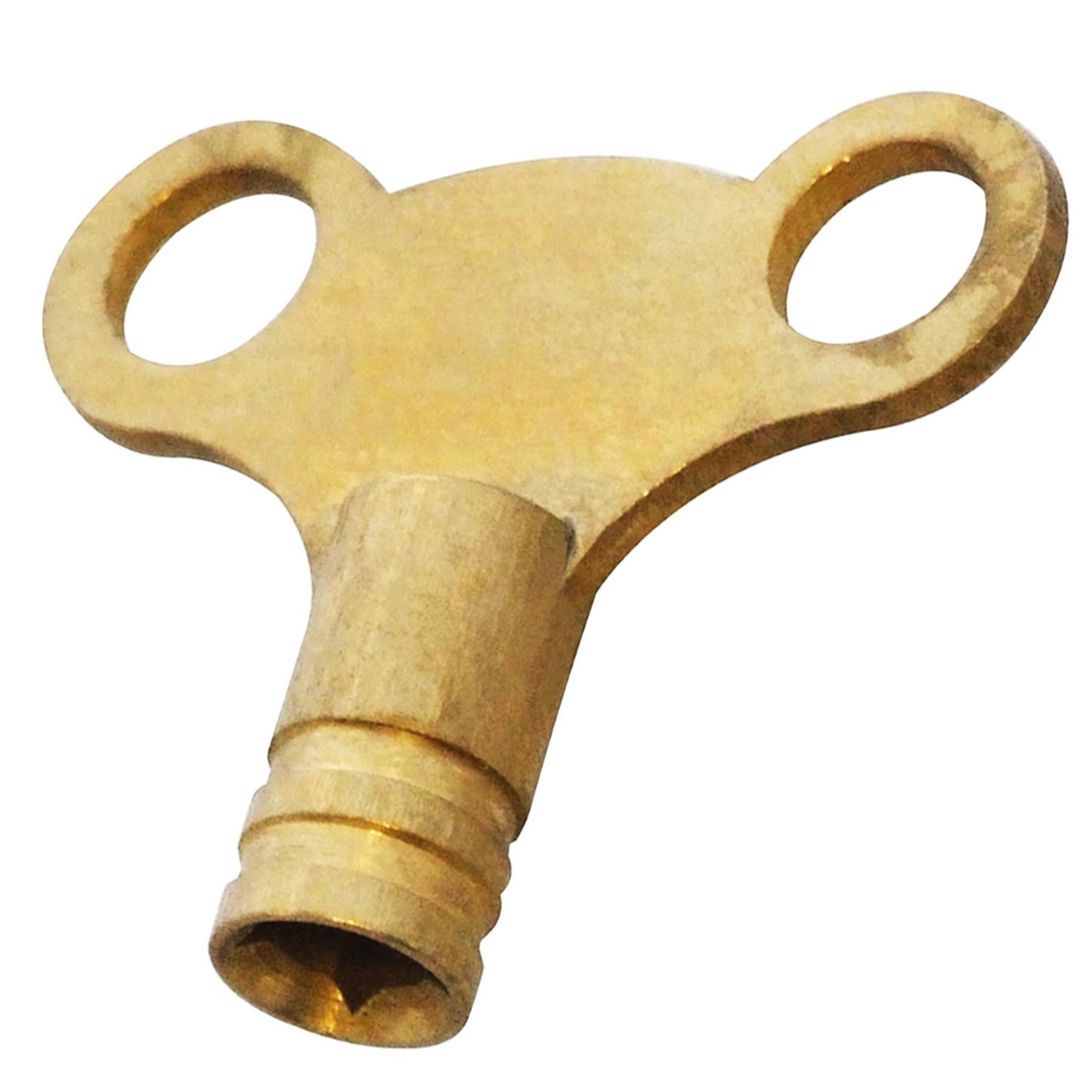 Radiator Plumbing Bleed Bleeding Key Keys Solid Brass for Venting Air ...