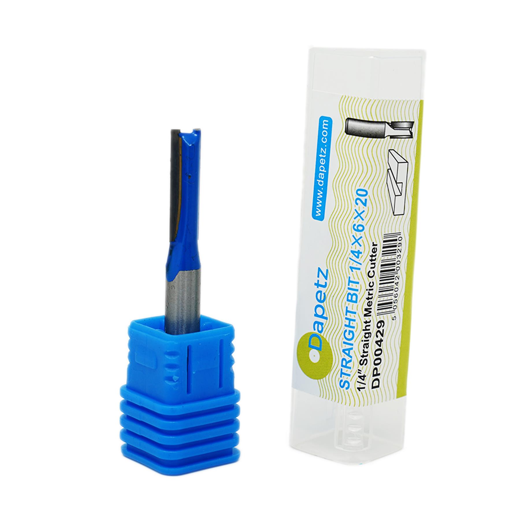 1/4" Shank Straight Flute Carbide Tipped TCT Router Cutter Bit - Every ...