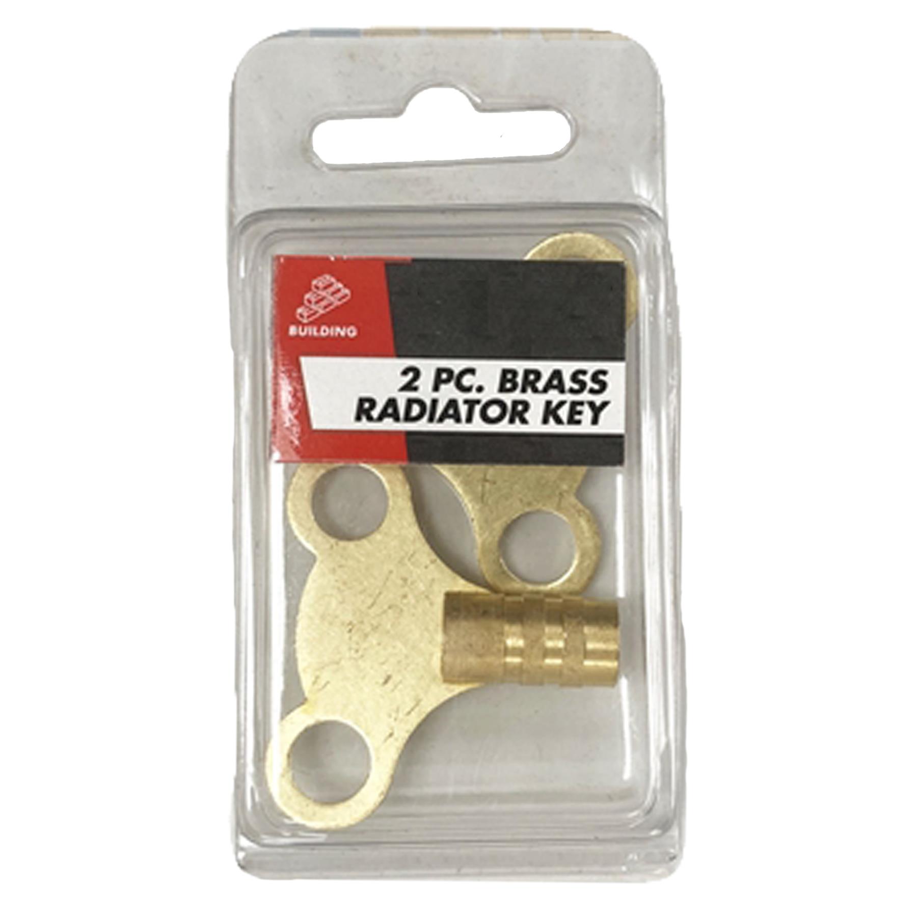Radiator Plumbing Bleed Bleeding Key Keys Solid Brass for Venting Air ...
