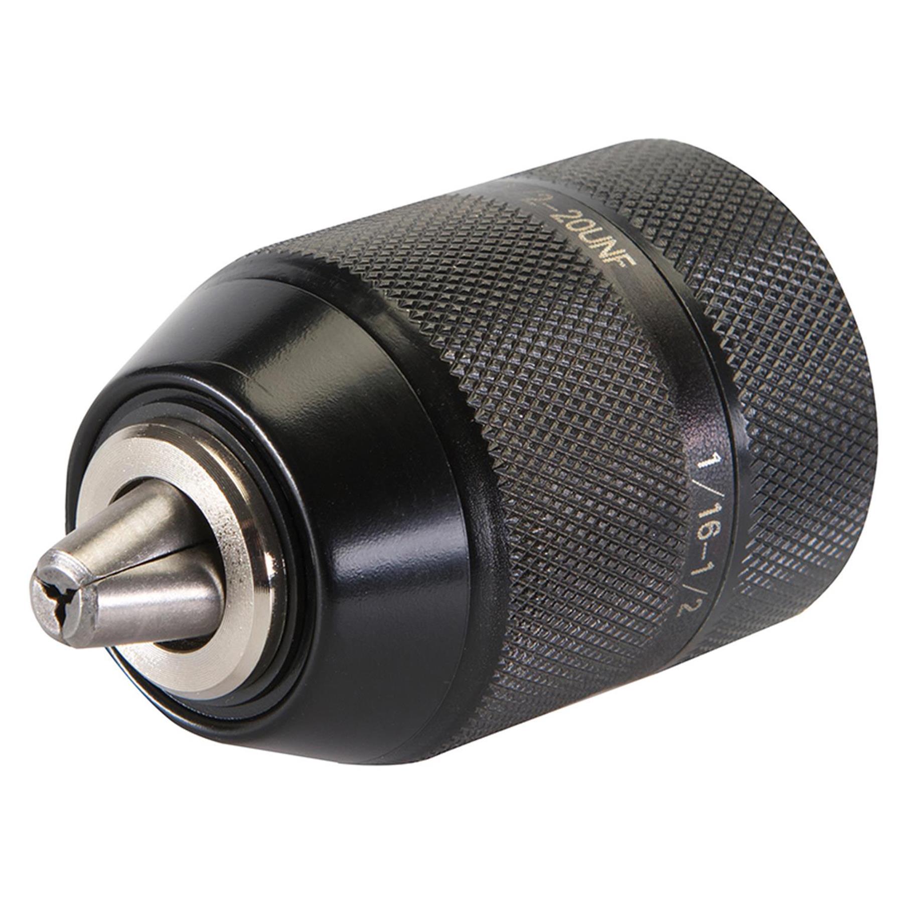 Keyed Keyless Chuck 1/2" 3/8" Quick Change 10mm - 13mm Drill Hand Chuck ...