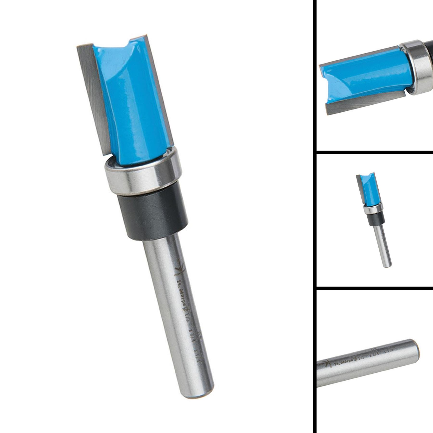 Router Cutter Bit Straight Template Flush Rebate Biscuit Metric Kitchen ...