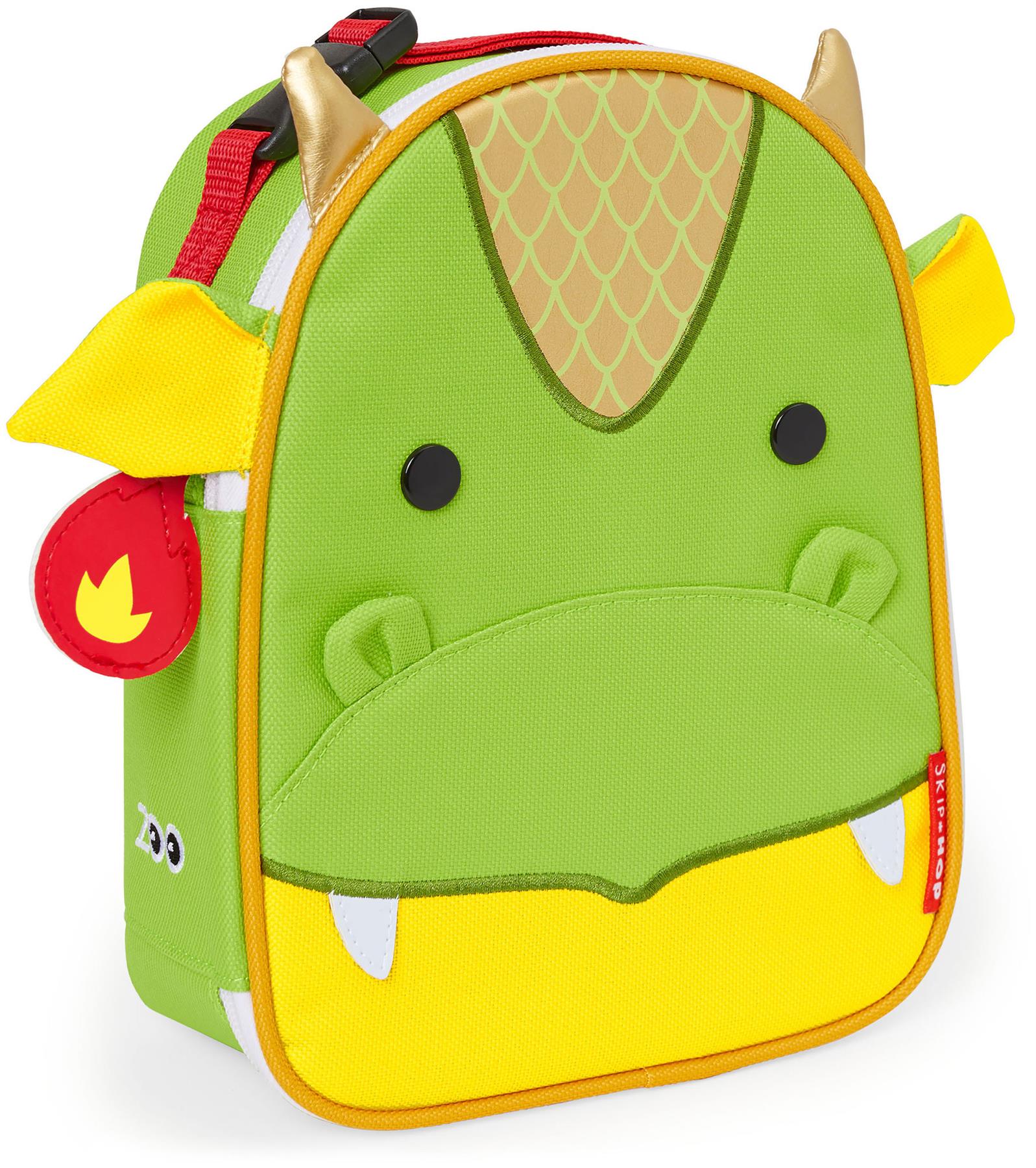 Skip Hop ZOO LUNCHIE INSULATED LUNCH BAG - DRAGON Toddler Food Storage ...