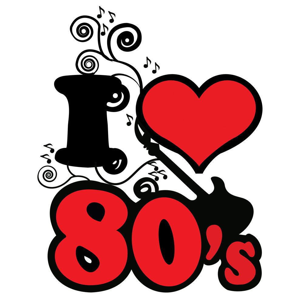 I Love80s Heart 80s Madonna Pop Star Classic Diva Music Iron on T-Shirt ...