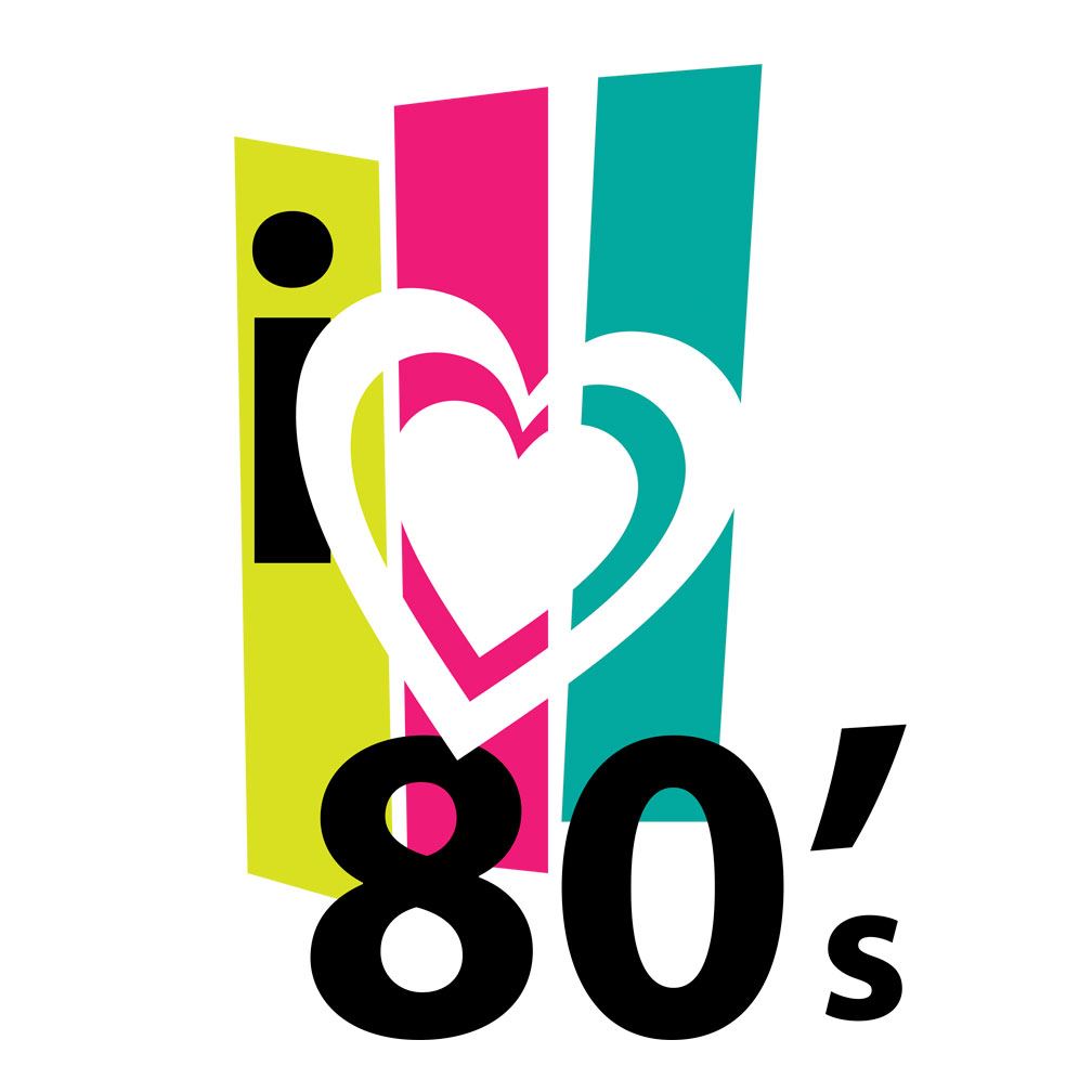 I Love80s Heart 80s Madonna Pop Star Classic Diva Music Iron on T-Shirt ...