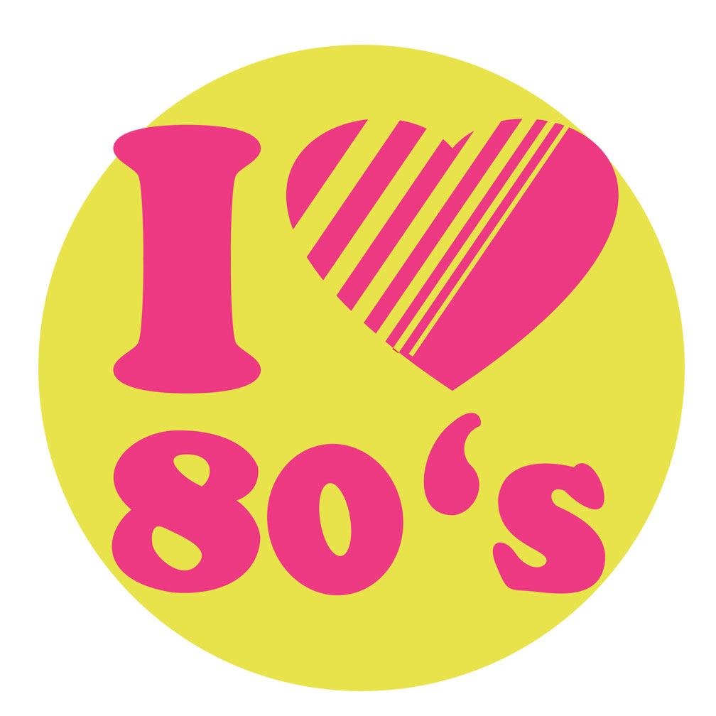 I Love80s Heart 80s Madonna Pop Star Classic Diva Music Iron on T-Shirt ...