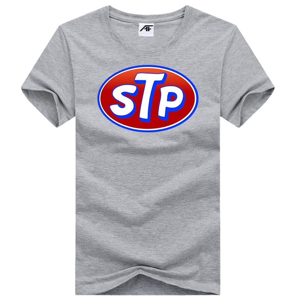 Boys STP Motor Oil Logo Printed T-Shirts Adults Tee Shirts Short ...