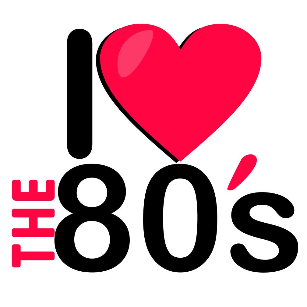 I Love80s Heart 80s Madonna Pop Star Classic Diva Music Iron on T-Shirt ...