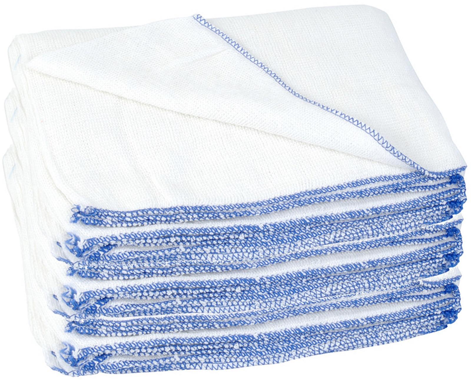 Large Dish Cloths Kitchen Multipack Cleaning Dish Washing Up Absorbent ...