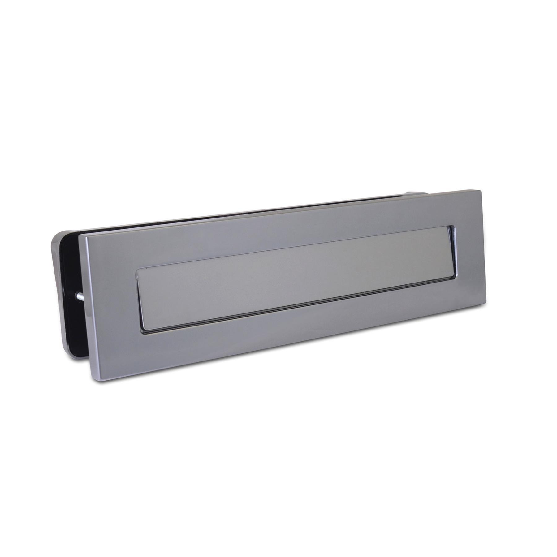 12 Inch Heavy Duty Architectural Letterplate Sprung Letterbox UPVC Wood ...