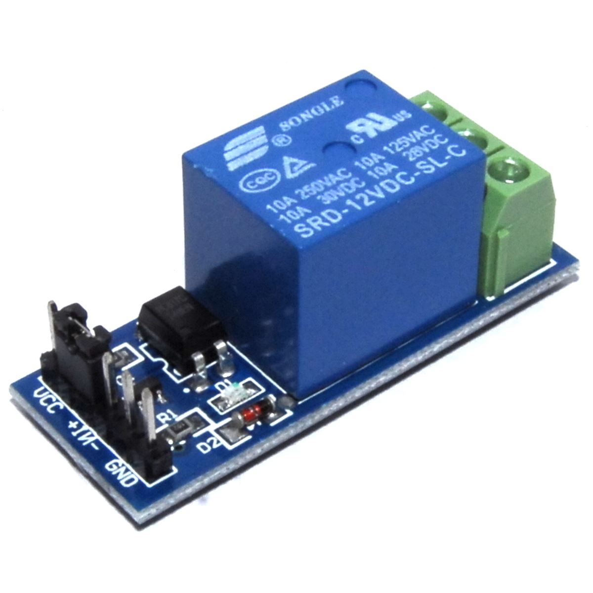 LC Technology Relay Module 1 2 4 8 Channel 5 12V 250V AC 30V DC Flux ...