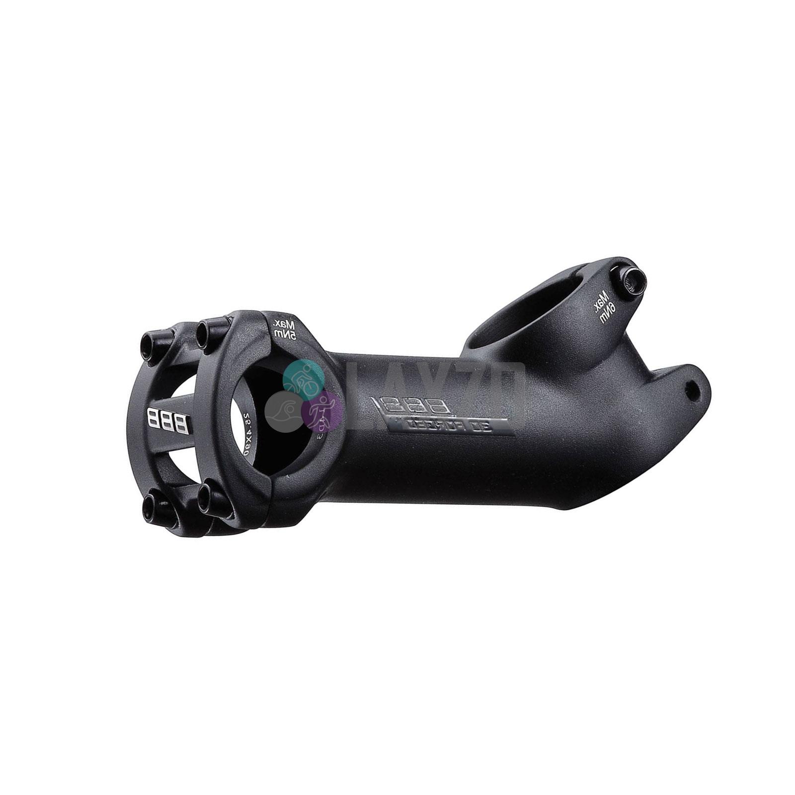 BBB High Rise Stem MTB Handlebar T6 Alloy 35° Angle 25.4mm Black 110mm ...