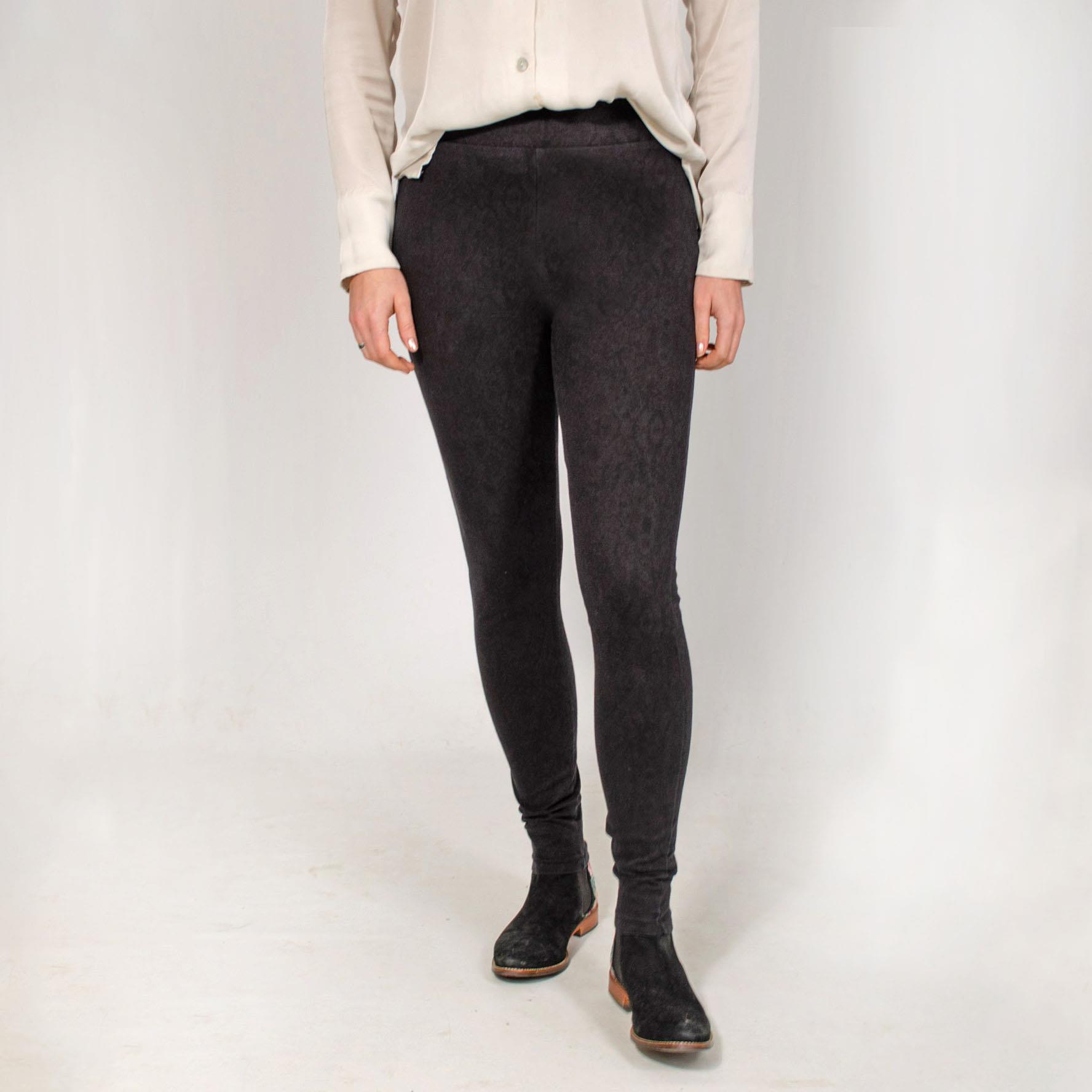 Womens Baroque Texture Leggings Jeggings High Waist Comfort Fit | eBay UK