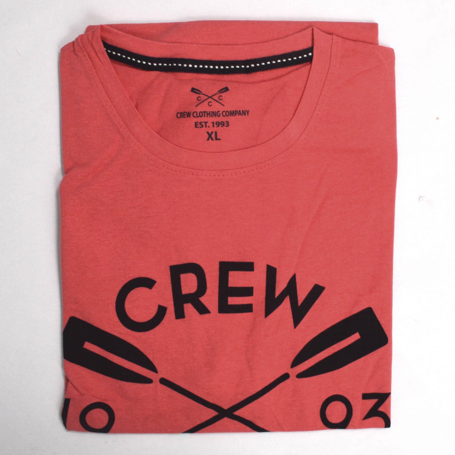 Ex Crew Clothing T-shirt Top Short Sleeve Different Logos Size S M L XL ...