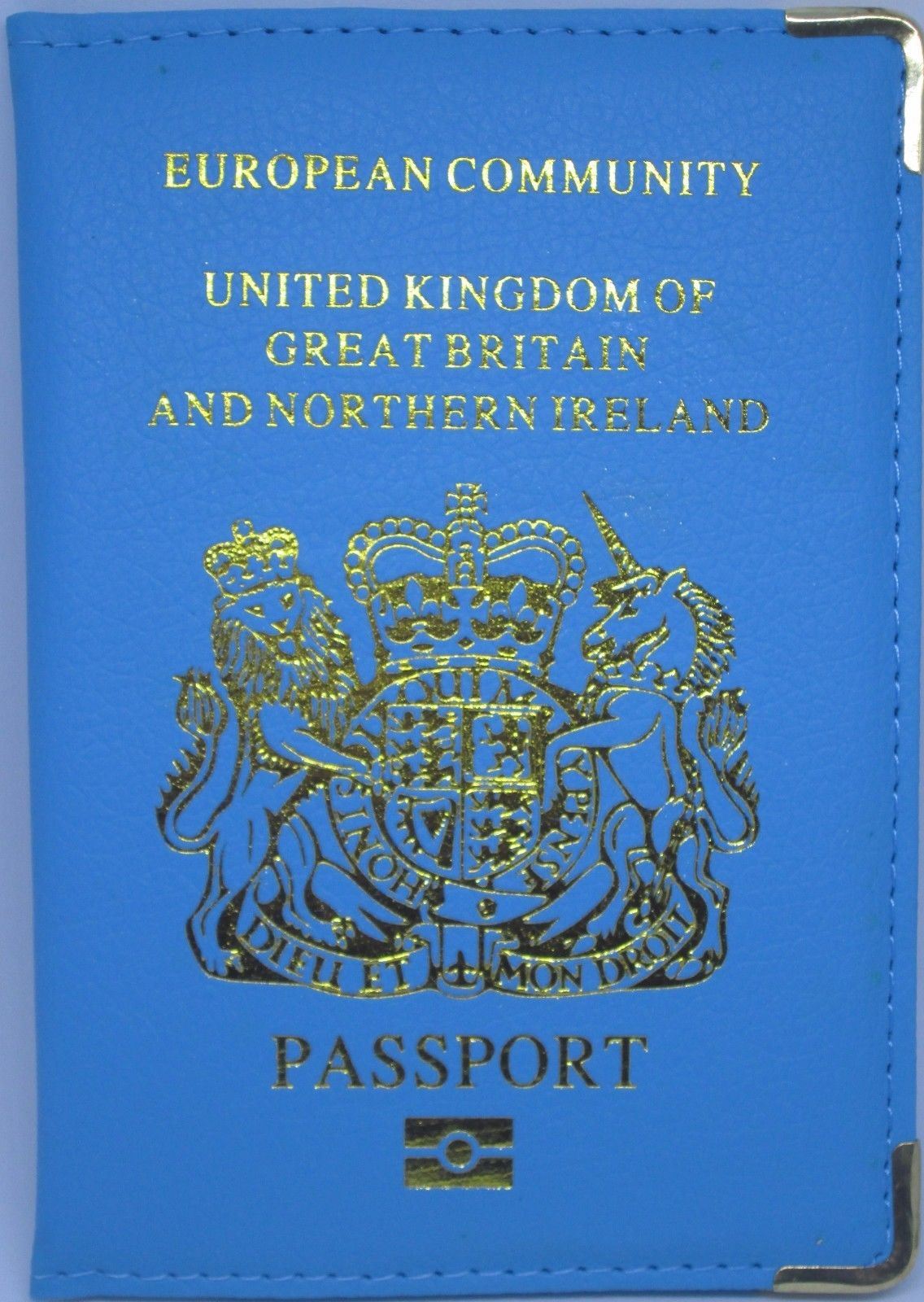 Uk European Travel Passport Holder Cover Leather Protection Pockets Pu