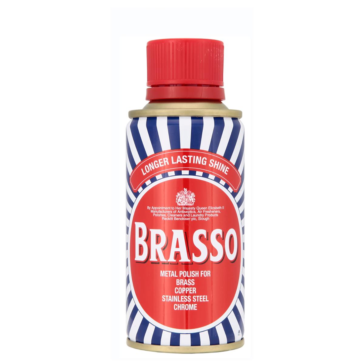 Brasso Liquid Metal Polish For Brass Copper Stainless Steel & Pewter ...