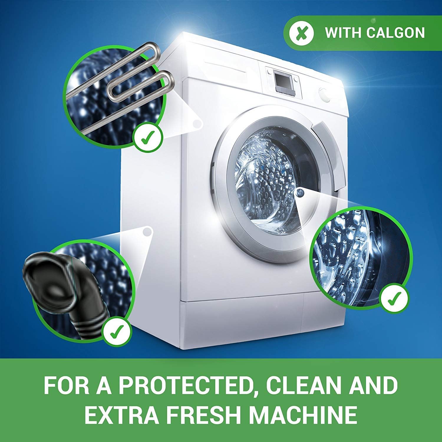 Calgon Water Softener Powerball 3-in-1 Washing Machine Limescale 75 ...
