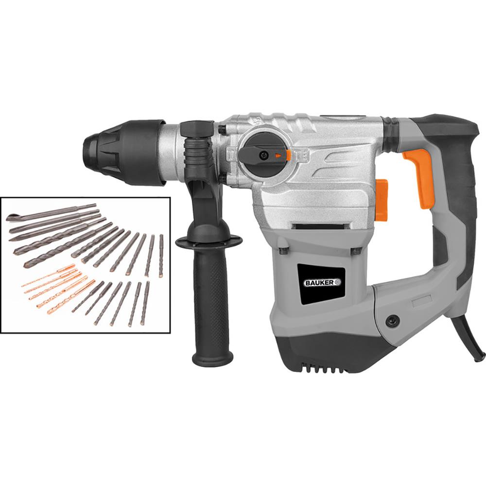 Bauker PDH32G2 Rotary Hammer Drill 32mm SDS Plus 240V Corded 4200bpm ...