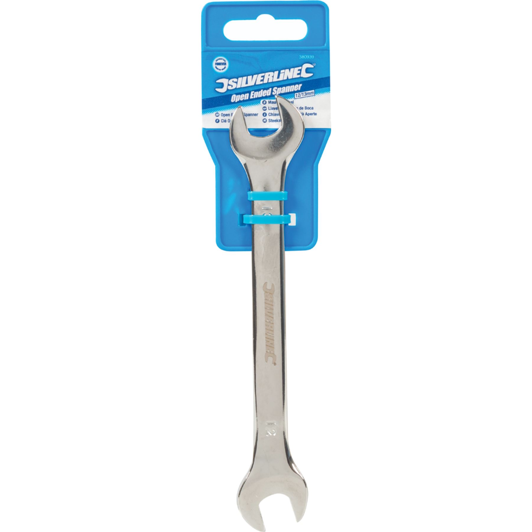 Silverline Open Ended Fully Polished Spanner Fixed Head Wrench Metric ...