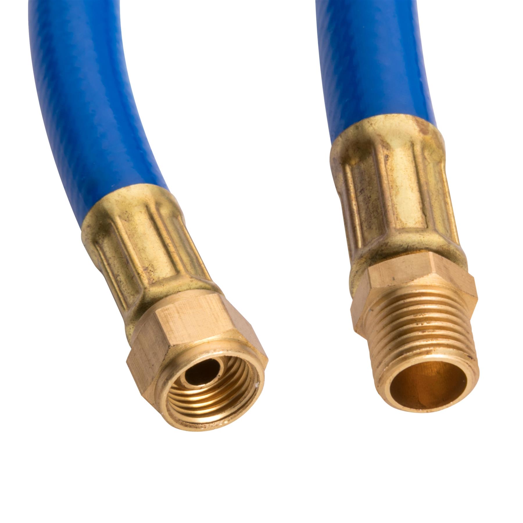 BlueSpot Rubber Air Hose Line 15m For Air Compressor 1/4" BSP 8mm Bore ...