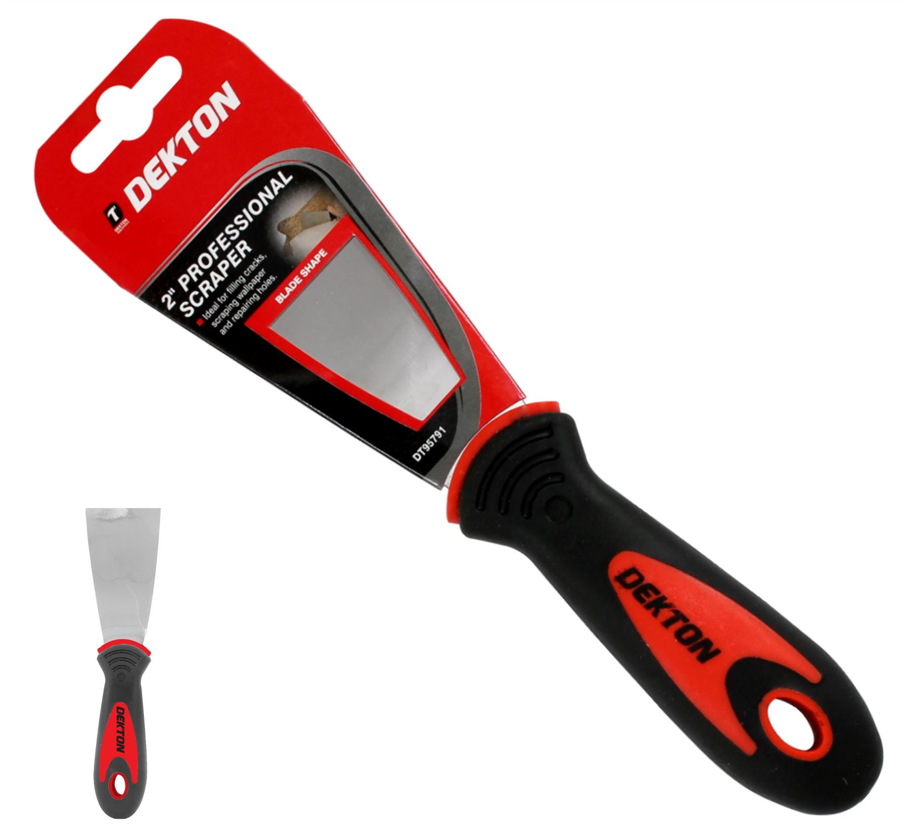 Dekton Professional Scrapers Paint Fill Knife Decorators Scraper ...