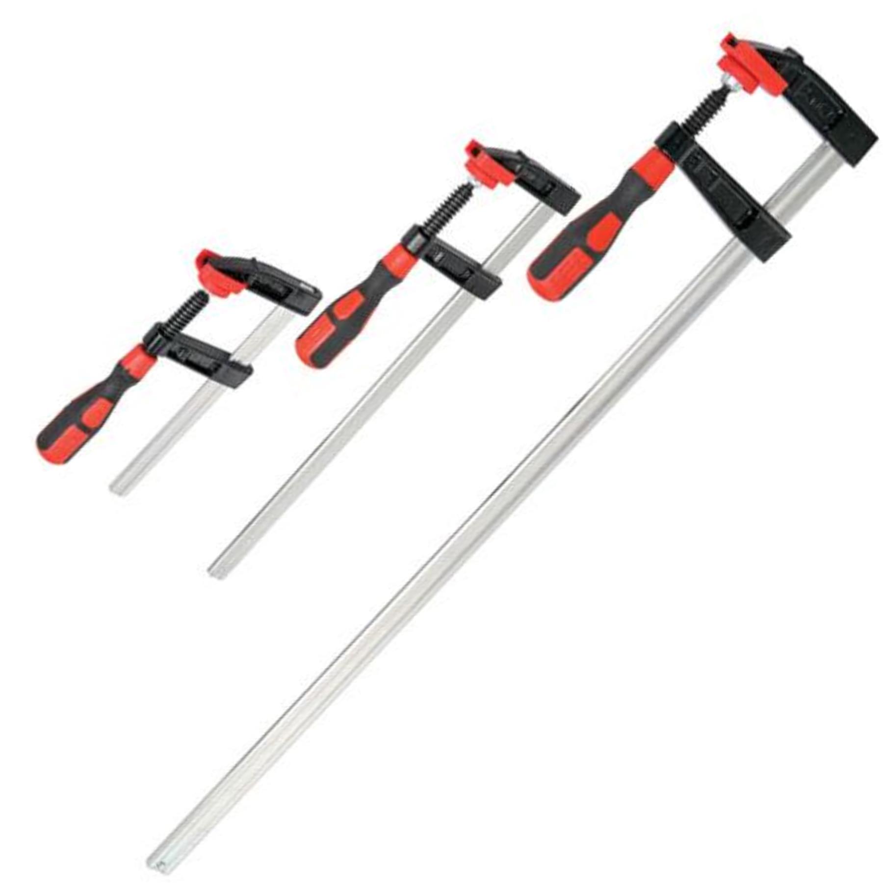 Neilsen 12pc F Clamps Wood Working Heavy Duty Cast Iron Metal Bar Clamp ...