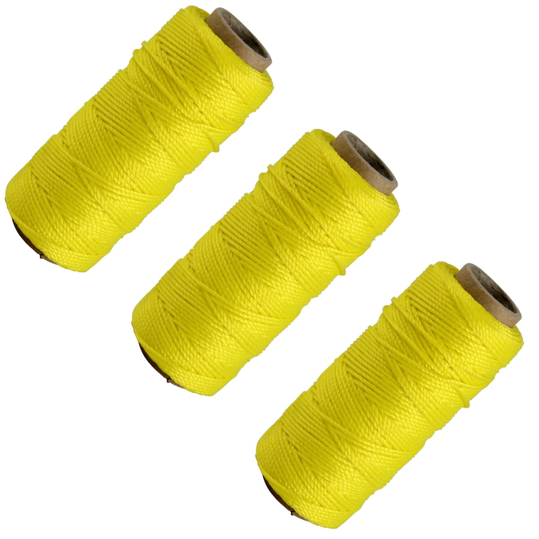 3 X Yellow 70M Builders Building Brick Laying Measuring Masonry Rope ...
