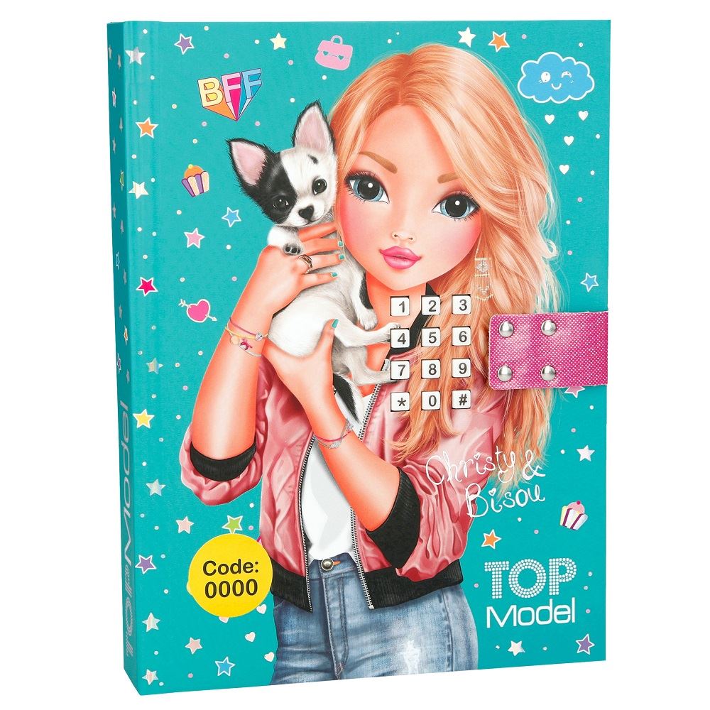 TOPModel Secret Code Diary with Sound Christy & Bisou 4010070340049 | eBay