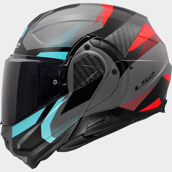 LS2 ADVANT II Flip-Front Modular Helmet | 6K Carbon | Pinlock 120 | ECE ...