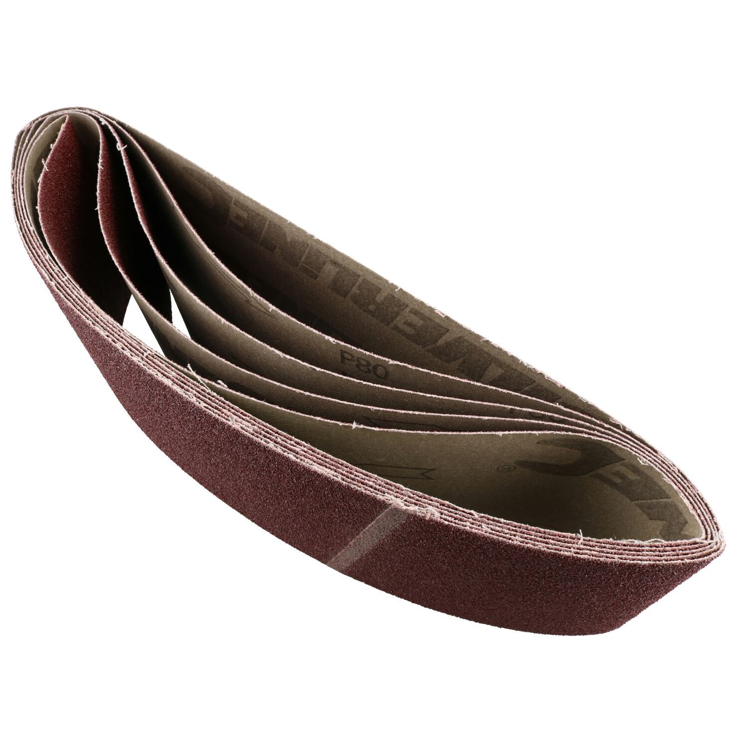 610mm x 100mm 80 Grit Fine Sander Sanding Belts Abrasive Discs 50pk ...