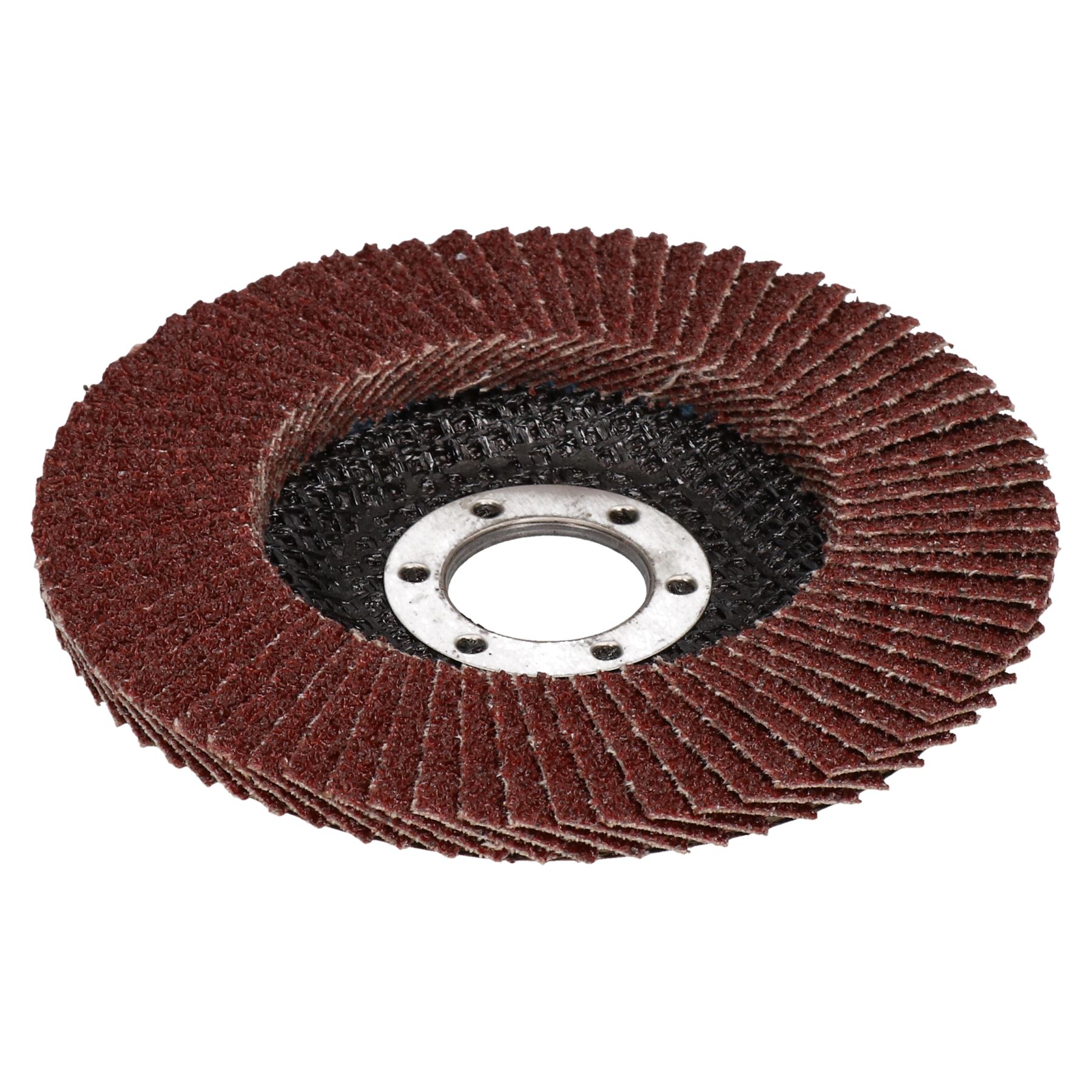 40 / 60 / 80 Grit Flap Discs Sanding Grinding For 4-1/2" Angle Grinders ...