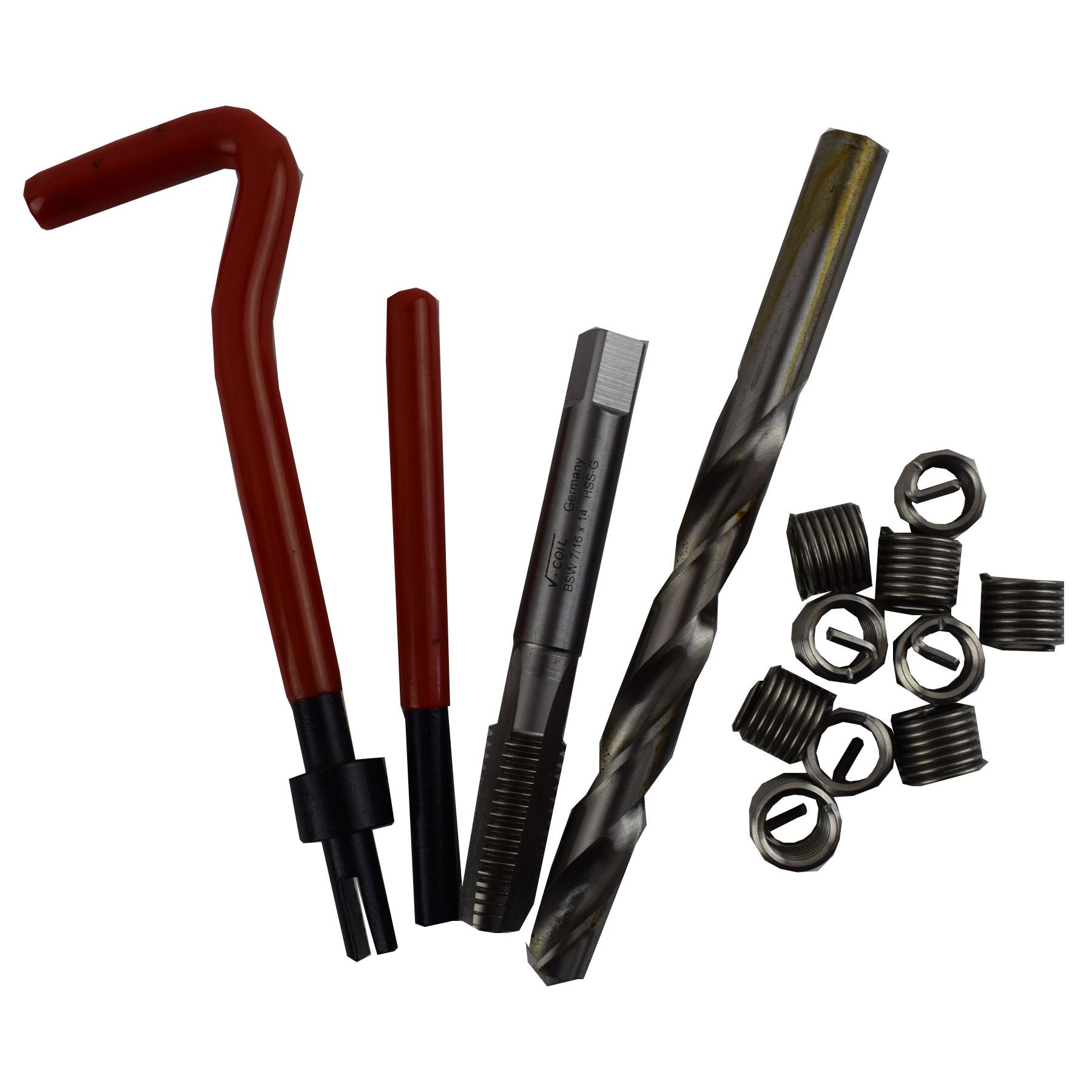 Metric Imperial Whitworth BSC Thread Repair Kits Helicoil Damaged ...