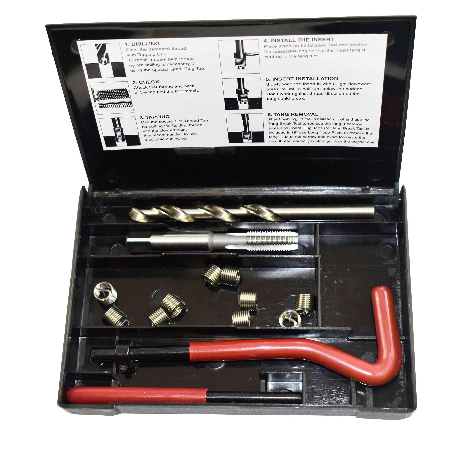 Metric Imperial Whitworth BSC Thread Repair Kits Helicoil Damaged ...