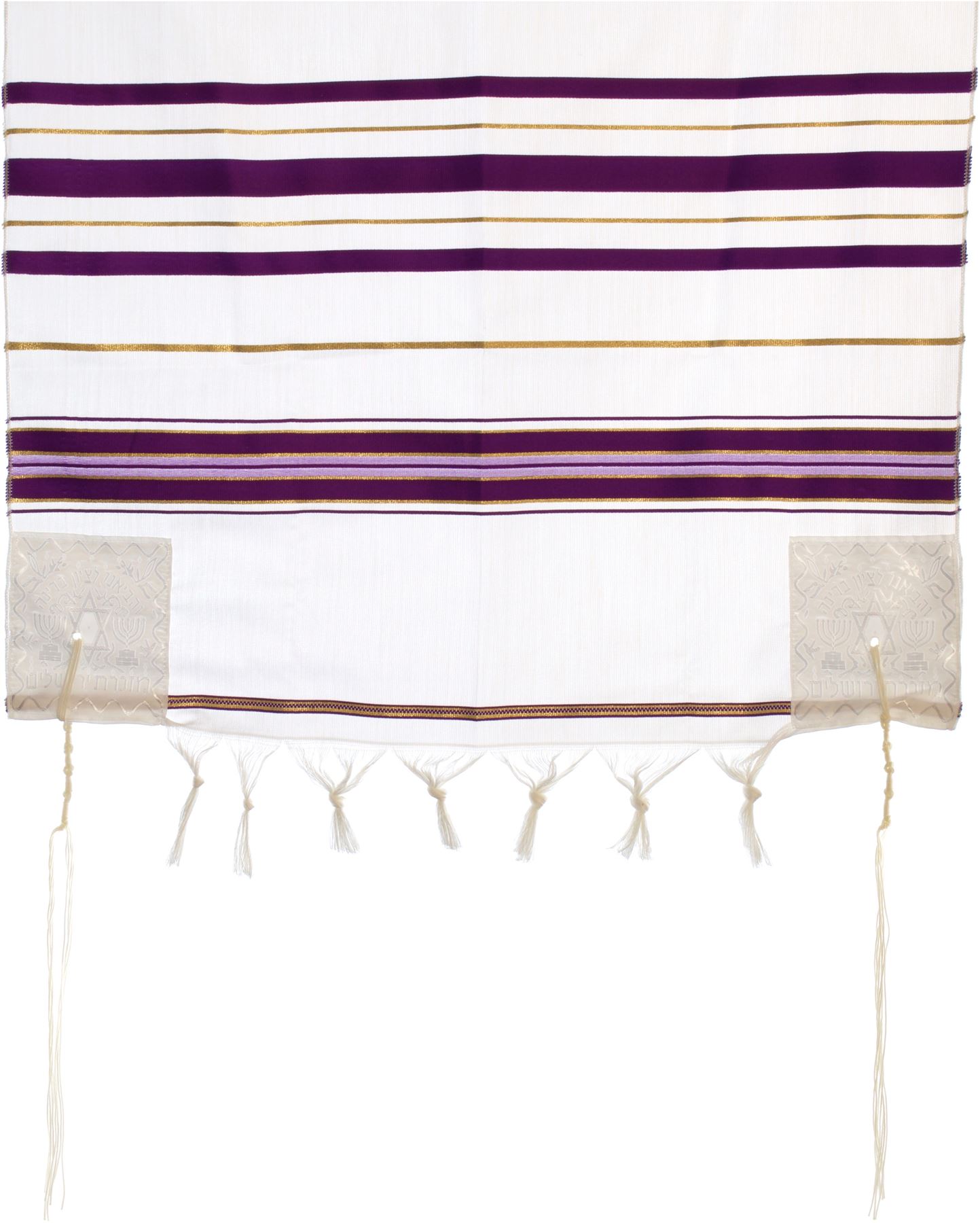 Acrylic Tallit Prayer Shawl with Tzitzit Kosher Jewish Talith Tsitsit ...