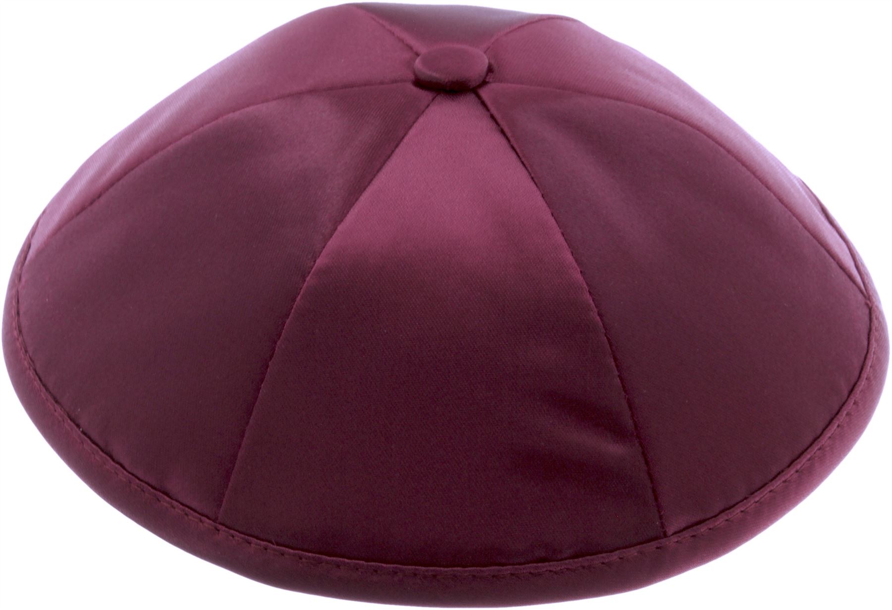 Plain Satin Kippah with 6 Sections kippot yarmulke kippa yamaka jewish ...