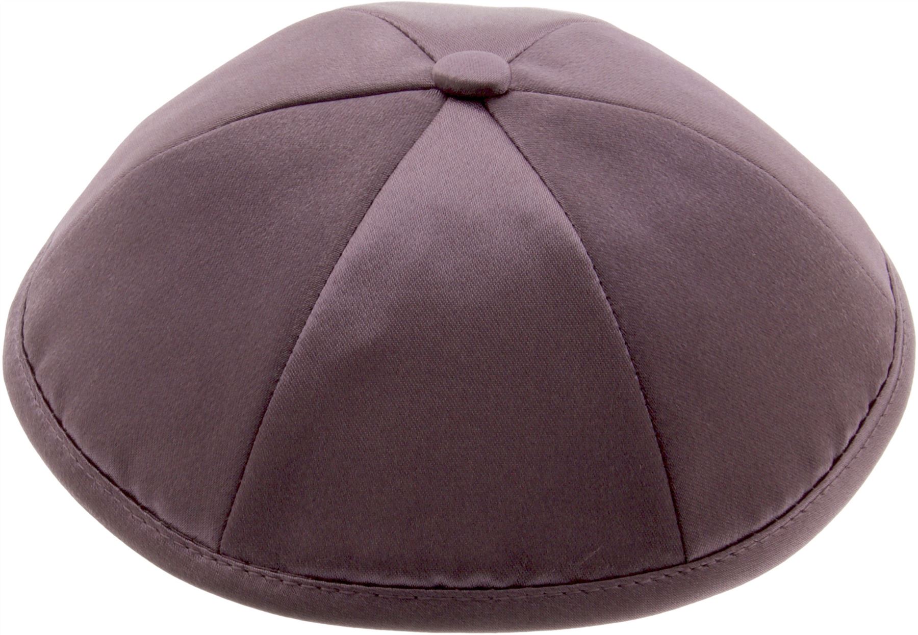 Plain Satin Kippah with 6 Sections kippot yarmulke kippa yamaka jewish ...