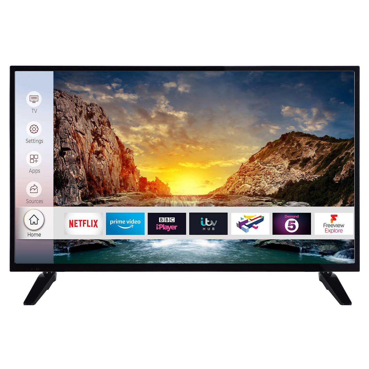 Digihome 40268UHDS 40" Ultra HD 4K LED Smart TV With Freeview Play HDMI ...