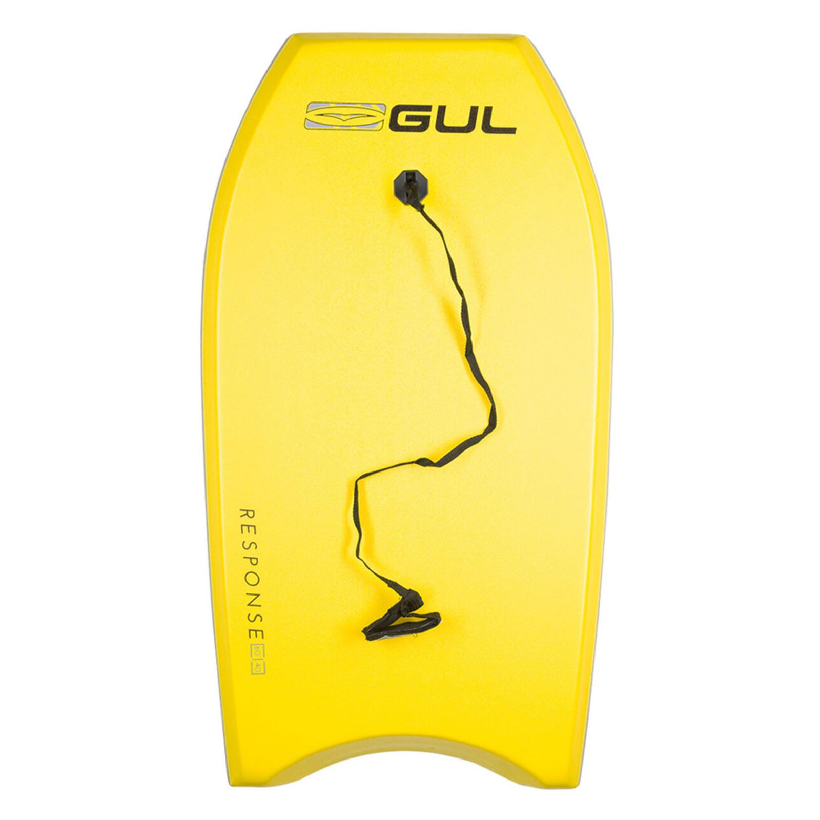 Gul Response Junior 36 Bodyboard Yellow Grey Rail Unisex Surfing Surfer ...