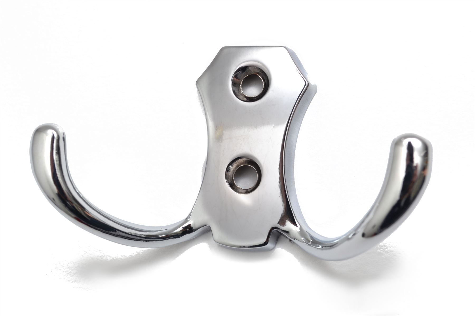 Double Coat Hanger Hook Door Wall Bath BK24 Chrome Multi Pack EBay Double Coat Hanger Hook Door Wall Bath BK24 Chrome Multi Pack EBay